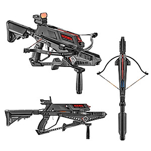 New 7 (Seven) Shot Magazine EK Archery RX Adder Automatic SELF Loading Repeating Crossbow, Black