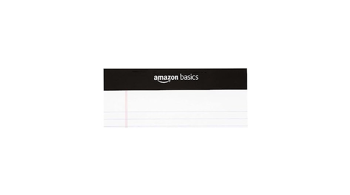 Amazon Basics Narrow Ruled Note Pads - 12 Pack for Efficient Writing