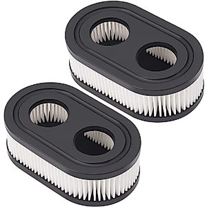 Briggs and Stratton Air Filter 593260 798452-593260 Lawn Mower Air Filter for Briggs and Stratton 550ex 675exi 725exi Series,for Troy Bilt TB110 TB200 TB230 Air Filter Lawnmower and More (2 Pack)