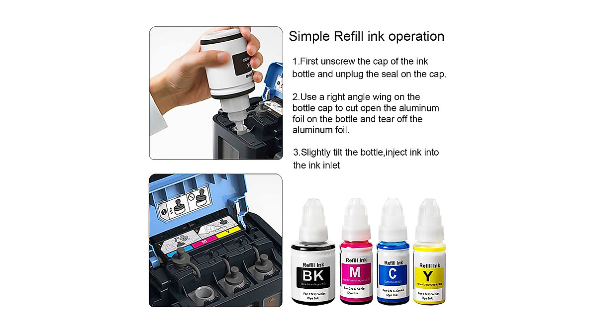 Canon GI-290 Refill Ink Bottles for PIXMA G-Series | Cost-Effective ...