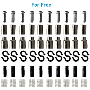 HFYZZ Bicycle Cable Cutter with Universal 1×3m Bike Brake Housing, 2×1.8m Brake Cable, 1×4m Shift Cable Housing, 2×2.2m Shift Cable and Replacement Kit