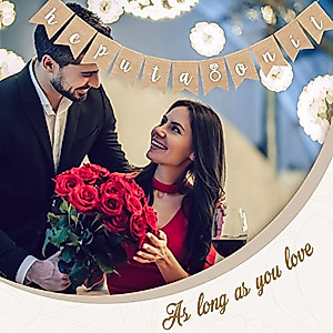 He Put A Ring On It Banner Engaged Banner Burlap Rustic Bunting Garland Engagement Decorations Engaged Sign Background Backdrop for Proposal Wedding Engagement Party Decor Supplies