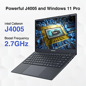 BiTECOOL 14-inch Windows 11 Laptop Computer, 8GB RAM 256GB SSD Laptop, Intel Celeron J4005 Dual ...