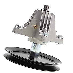 OKH New Parts Spindle Assembly Replaces Lawn Mower MTD 918-04865A 618-04636 918-04636 618-04636A 918-04636A with Mounting Screws in Housing