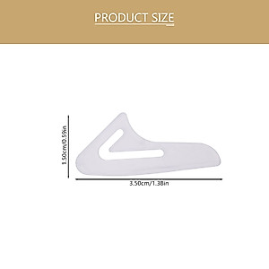 Kichvoe Plastic Scraper Tool 25Pcs Knife Tip Protector Transparent Plastic Knife Blade Tip Sleeves Knife Tip Guard Knife Tip Covers Knife Cover