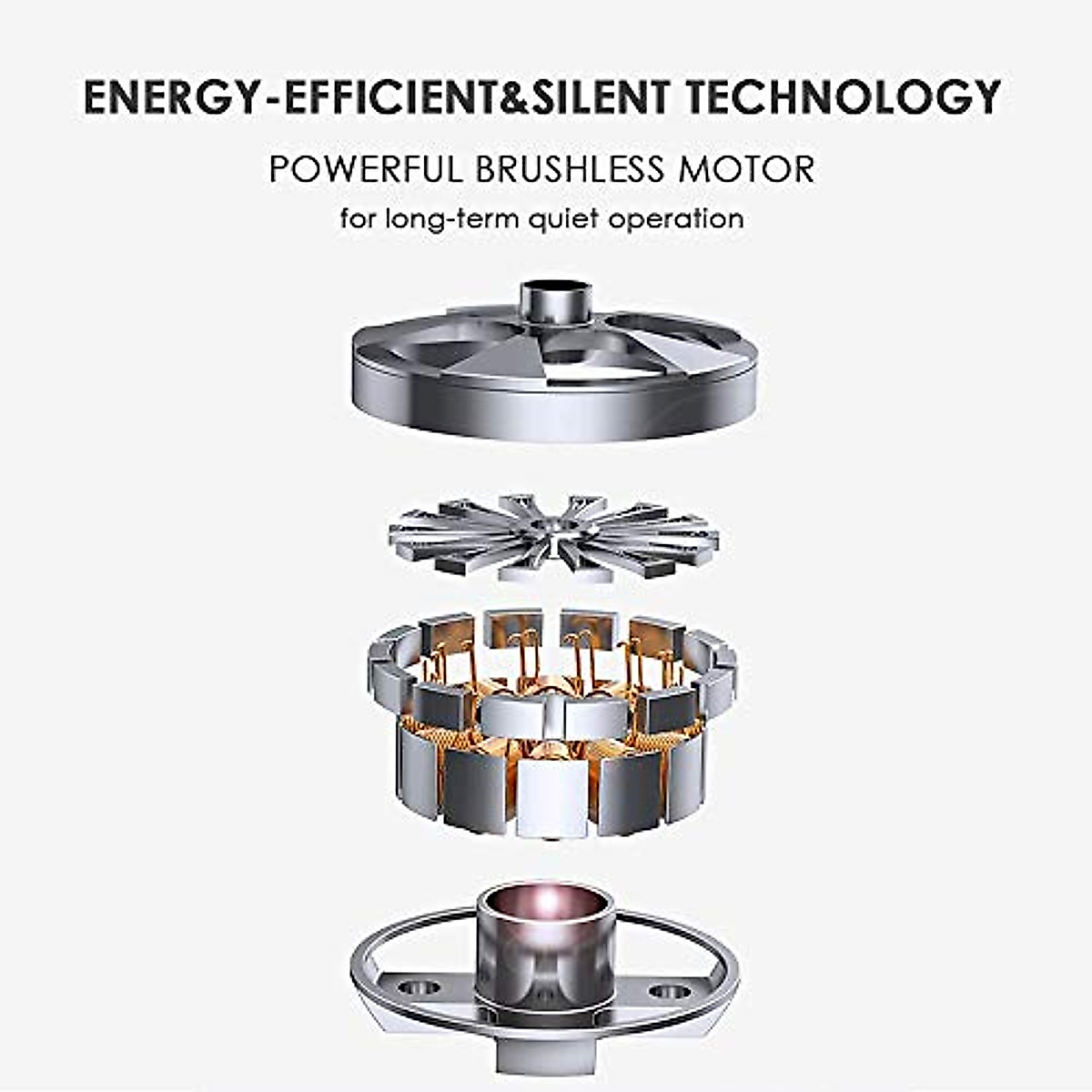 BRILLIRARE Handheld Fan, 3 IN 1 Portable Personal Fans with Power Bank&Flashlight, Mini Foldable Pocket Desk Fan, USB Rechargeable Battery Operated, 8-24 Work Hours for Travel Camping, White