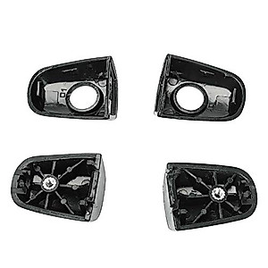 BACLAUGH Front Rear Left Right Door Handle Set of 4 Replacement for Toyota Corolla Matrix 03-08