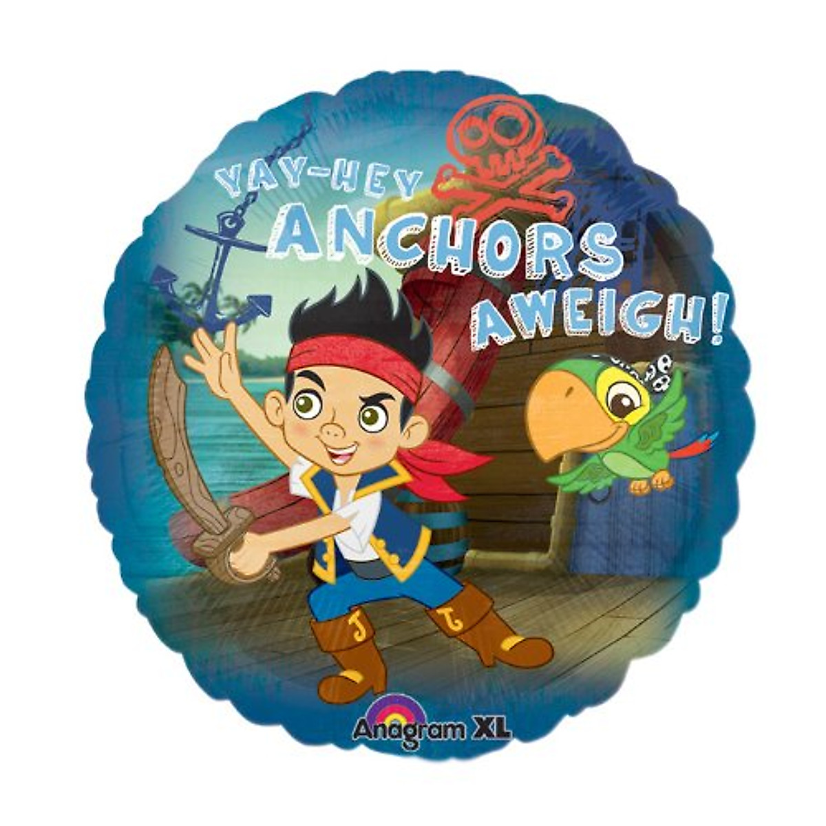 Jake & The Neverland Pirates Birthday Party Balloons Decorations Supplies