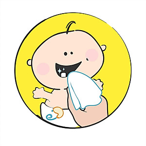 Brilliant Tooth Tissues with Xylitol, Teeth Wipes for Babies and Toddlers, Infant Dental Wipes, Safe if Swallowed, Fluoride Free, Oral Health Must Haves For Baby, All Ages, Bubble Gum Flavor, 30 Count