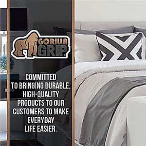 Gorilla Grip Original Mattress Slide Stopper and Gripper, Queen, Keep Bed and Topper Pad from Sliding for Sofa, Couch, Chair Cushion, Mattresses, Easy Trim, Slip Resistant, Grips Helps Stop Slipping