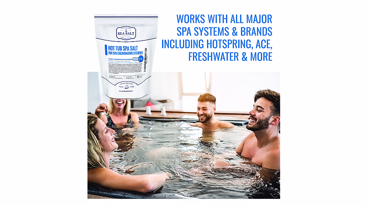 Hot Tub Spa Salt - Pool Salt for Salt Systems and Chlorine Generators ...