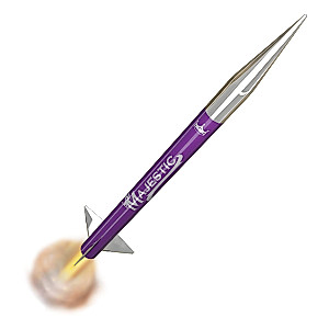 Estes 9707 Majestic Pro Series II E2X Flying Model Rocket Kit