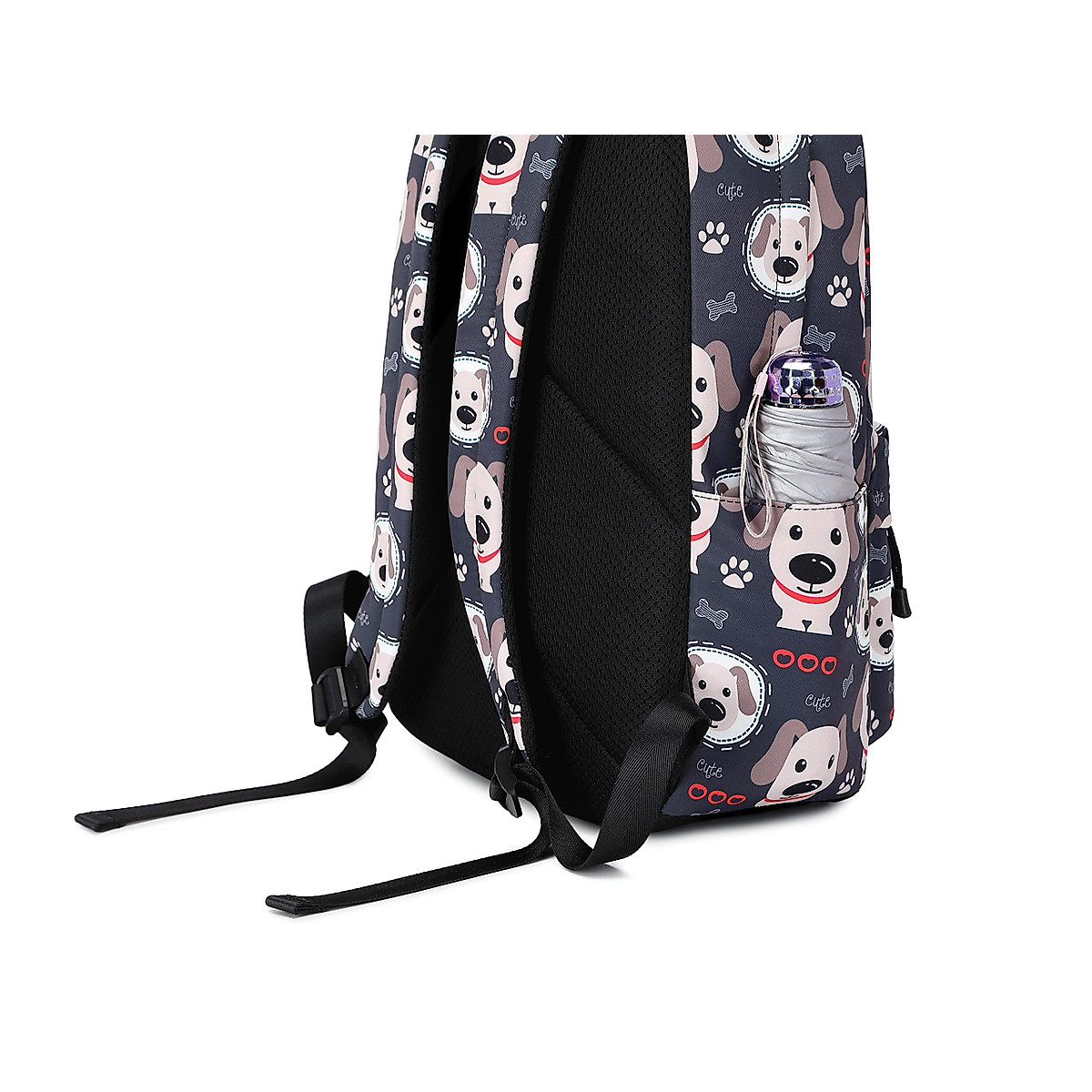 Wadirum Fashion School Backpack for Boy and Girl Weekend Travel Laptop Backpack Dog