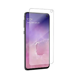 ZAGG InvisibleShield Glass+ Screen Protector – Made for Samsung Galaxy S10e – Extreme Impact & Scratch Protection – Easy to Apply – Seamless Touch Sensitivity