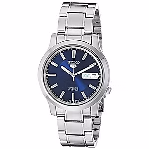 SEIKO 5 Men's SNK793 Automatic Stainless Steel Watch with Blue Dial