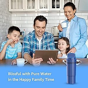 Filterlogic NSF Certified Pitcher Water Filter, Replacement for Pur® Pitchers and Dispensers PPT700W, CR-1100C and PPF951K Water Filter (Pack of 3)