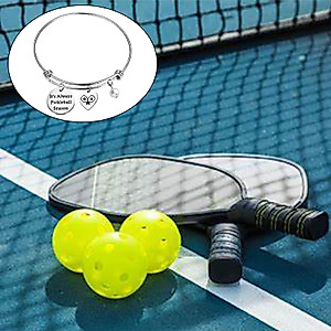 Zuo Bao Pickleball Lover Gift Pickleball Player Bracelet It's Always Pickleball Season Jewelry Gift For Pickleball Coach (It's Always Pickleball Season)