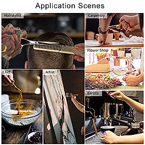 Dulabi Apron, Adjustable Chef Apron for Women and Men with Large Pockets, Cooking Kitchen Apron with Back Straps