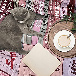 Joyloce 21st Birthday Gifts For Her Blanket 60"X50", 21st Birthday Decorations - Turning 21 Gifts For Women - 21st Birthday Gift Ideas - 21 Bday Decorations - Best Gifts For 21 Year Old Women Blankets