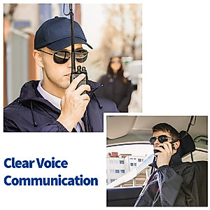 Bingfu CS Tactical VHF UHF SMA-Female Antenna 49 inch Dual Band 136-520MHz Gooseneck Ham Radio Antenna Compatible with Kenwood Baofeng UV-5R BF-F8HP UV-82 BF-888S UV-5X3 UV-9R Handheld Two Way Radio