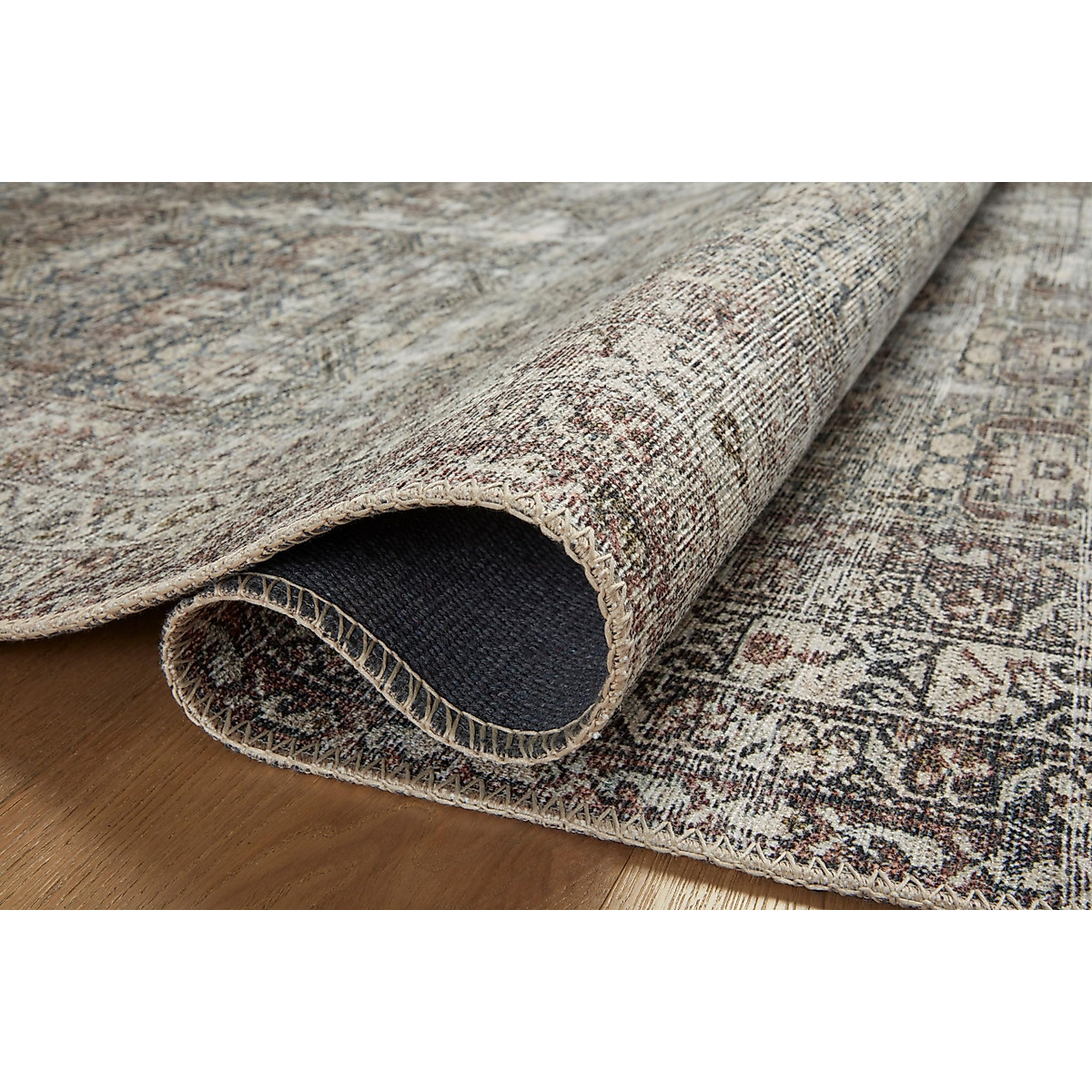 Loloi Amber Lewis x Georgie Moss/Bark 7'-6" x 9'-6" Area Rug