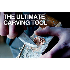 Morakniv Eldris Pocket-Size Fixed-Blade Knife With Stainless Steel Blade and Sheath, 2.2 Inch,Yellow