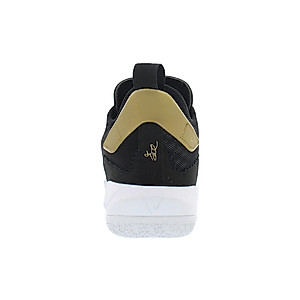 Nike Air Jordan Why Not Zero.4 GS Basketball Trainers CQ9430 Sneakers Shoes (UK 4.5 us 5Y EU 37.5, Black White Metallic Gold 001)