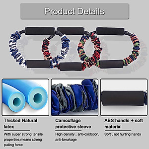 KIKIGOAL Archery Band Archery Exerciser Bow Trainer Strength Training for Reflex Bow Compound Bow Shooting (red)