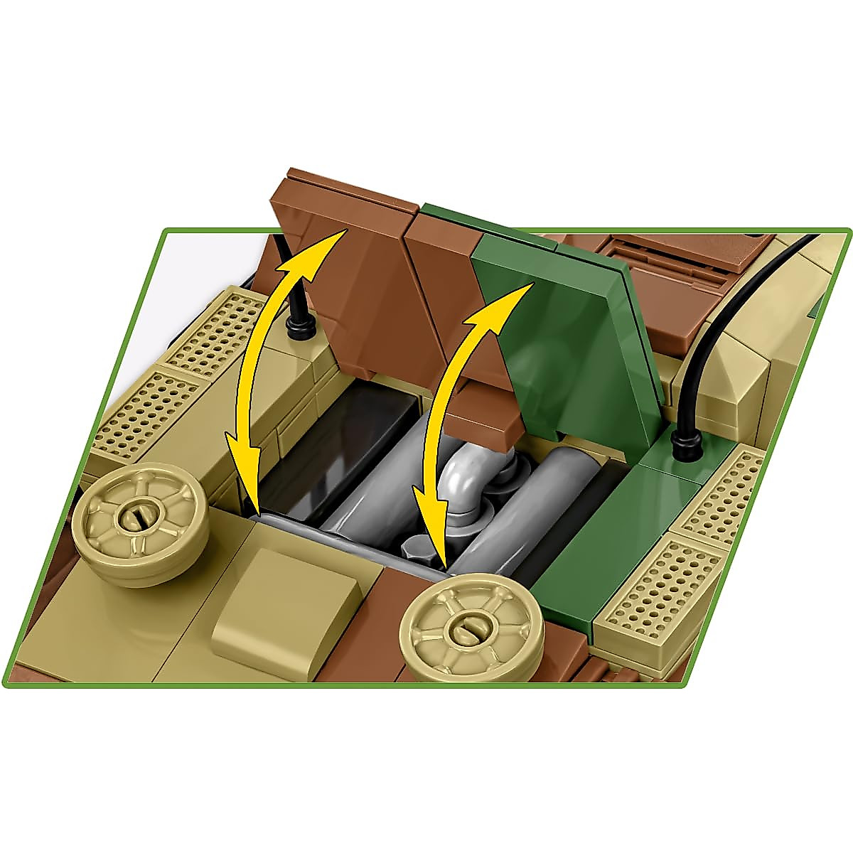 COBI Historical Collection WWII Sturmgeschutz III Ausf. G (2-in-1) Tank Hunter Team - Executive Edition