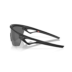 Oakley Unisex Sunglasses Matte Black Frame, Prizm Black Polarized Lenses, 36MM