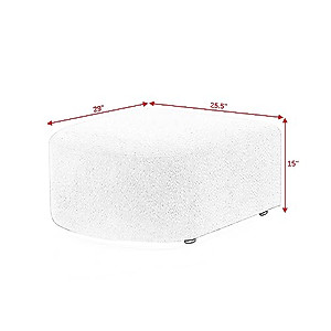 U-Shaped Comfy Modular Sectional Sofa Deep Seat Cloud Couch Convertible Sleeper Sofabed, Modern Living Room Free Customizable Sofa&Couch with 2 Single Seat,Chaise Daybed and Movable Ottomans