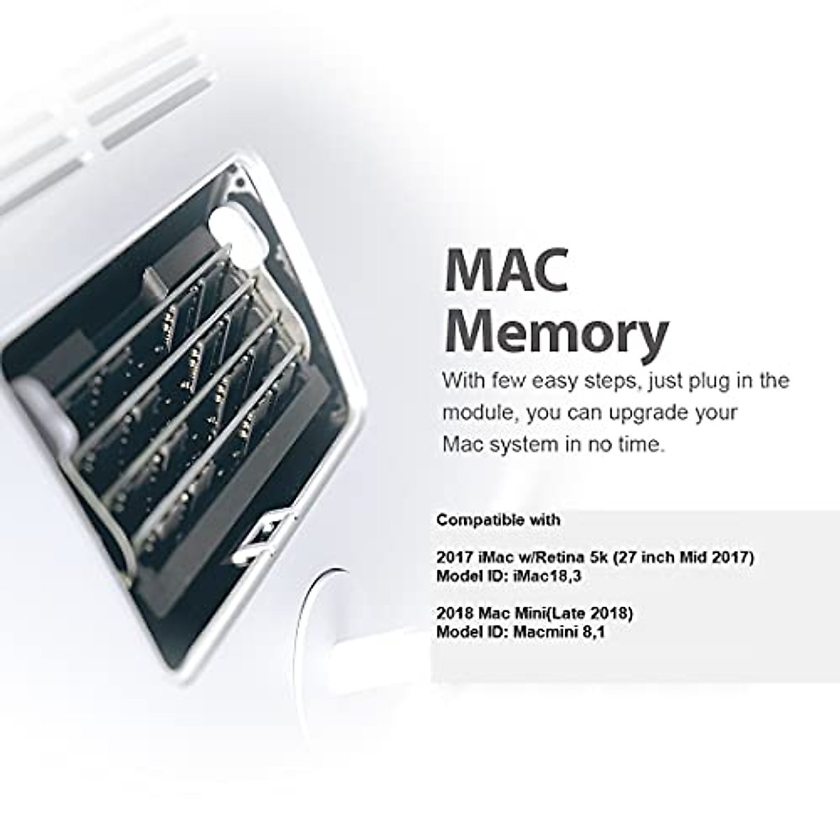 V-Color 32GB(2 x16GB) DDR4 2400MHz for iMac 2017 27-inch w/Retina 5K Display & 21.5-inch w/Retina 4K or Non-Retina Display DDR4 iMac SO-DIMM CL17 1.2V (TN416G24D817K-VC)