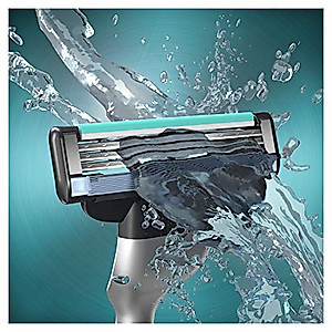 Gillette Mach 3 Turbo Refill Razor for Men – Pack of 8