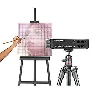 Artograph Inspire 1200 Digital Art Projector with Grid Overlays and Automatic Focus and Vertical Keystone