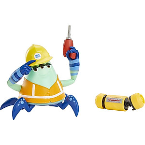 Mattel Pixar Monsters at Work Cutter Action Figure, Collectible Disney Plus Character Toy with Accessories, 4.75-in Tall Posable Authentic Detail, Kids Gift Ages 3 Years & Older