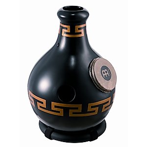 Meinl Percussion IBO Drum, Large Fiberglass Body with Additional Circular Playing Surface-NOT Made in China-Includes Microphone Port and Padded Foam Base, 2-Year Warranty, Gold (ID3GO)