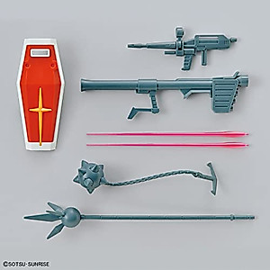Bandai Hobby - Mobile Suit Gundam - 1/144 RX-78-2 Gundam (Full Weapons Set), Bandai Spirits Entry Grade Model Kit