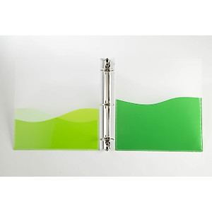 Filexec Products 1-Inch Wave, Ring Binder - Pack of 4 (50387-6447)