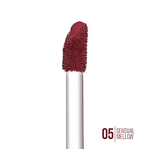 aden Tattoo Matte Lipstick - 7ML - Highly Pigmented - Provides Non-Shinny, Non Smudging and Velvety Finish – Water Proof Made in Italy (05 Sensual Mellow)
