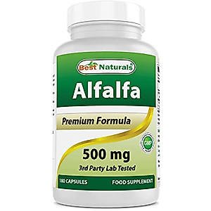 Nova Nutritions Alfalfa 500 mg 180 Capsules