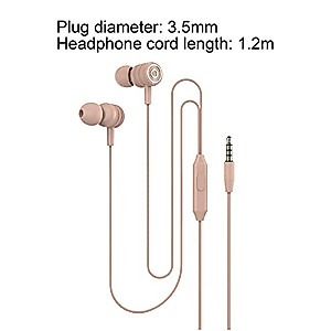 Y01 Wired Earphone in-Ear Heavy Bass Line Control 3.5mm 5D Surround Stereo Sound Earphone for Sports - Dark Grey