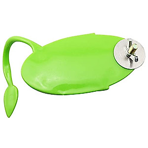 LQ Industrial Cuttlebone Holder Green Plastic Bird Feeding Cup Rack Bird Cage Storage Bowl Stand Parrot Food Holder with Perches for Cockatiels Parakeets Budgies Finches