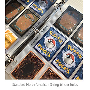 TitanShield Premium 9-Pocket 9 Pocket 100 Pages of Card Sleeves for Trading Card Binder, Baseball Card Binder, Pokemon Card Sleeves and Baseball Card Sleeves