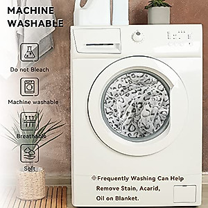 Cheetah Print Blanket Gifts for Women Flannel Fleece Leopard Print Throw Blanket Warm Soft Cozy Cheetah Blanket for Couch Bed Sofa Leopard Blankets & Throws for Mom Adult Leopard Decor 50"×60"