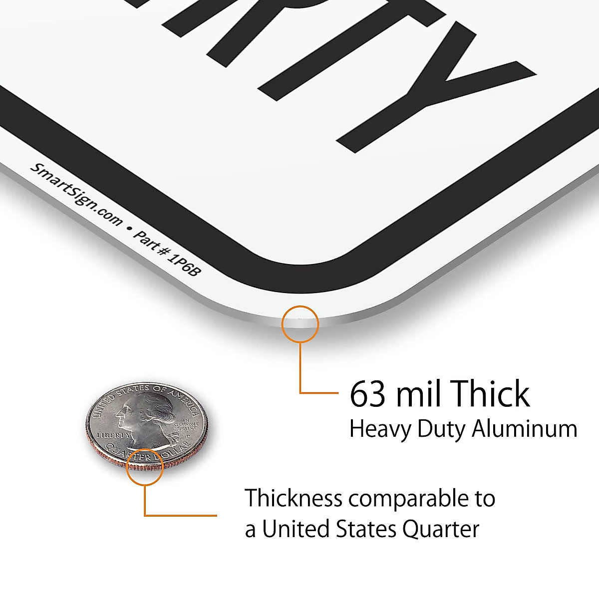 SmartSign "Private Drive - Private Property" Sign | 12" x 18" 3M Engineer Grade Reflective Aluminum