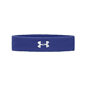 Under Armour Performance Headband, Royal (400)/White, One Size Fits All