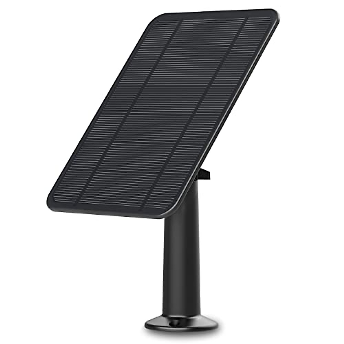 4W 6V Solar Panel Compatible with Arlo Pro 3/Pro 4/Arlo Ultra/Ultra 2 & Arlo Go 2 only, Includes Secure Wall Mount, IP65 Weatherproof,13.1ft Power Cable-Black