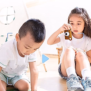 2in Kids Camera, Children Mini Selfie Camera, 32MP HD 1080P Auto Focus Portable Digital Small Camera, with IPS Eye Protection Screen, Moe Baby Birthday Gift