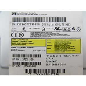 HP 615646-001 575781-501 TS-H653 DVD±RW DL Writer lightscribe SATA Optical Drive