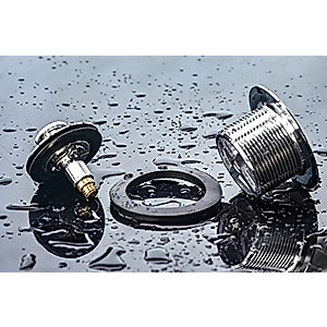 VATTNO Tub Drain Kit 1-7/8" Bathtub Drain Strainer for American Standard Tubs Bath Tub Drain Chrome Finish (02)